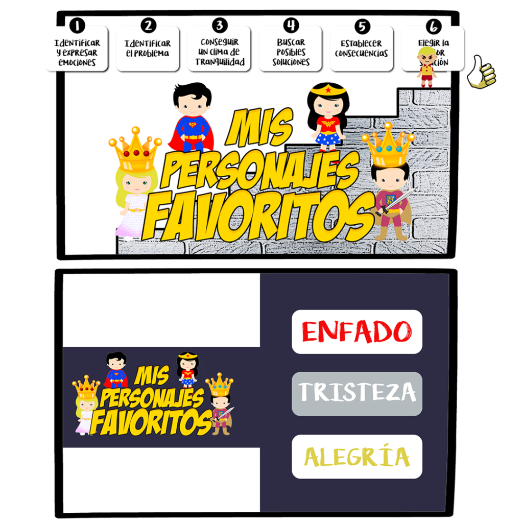 Mis personajes favoritos - Truco y Educo